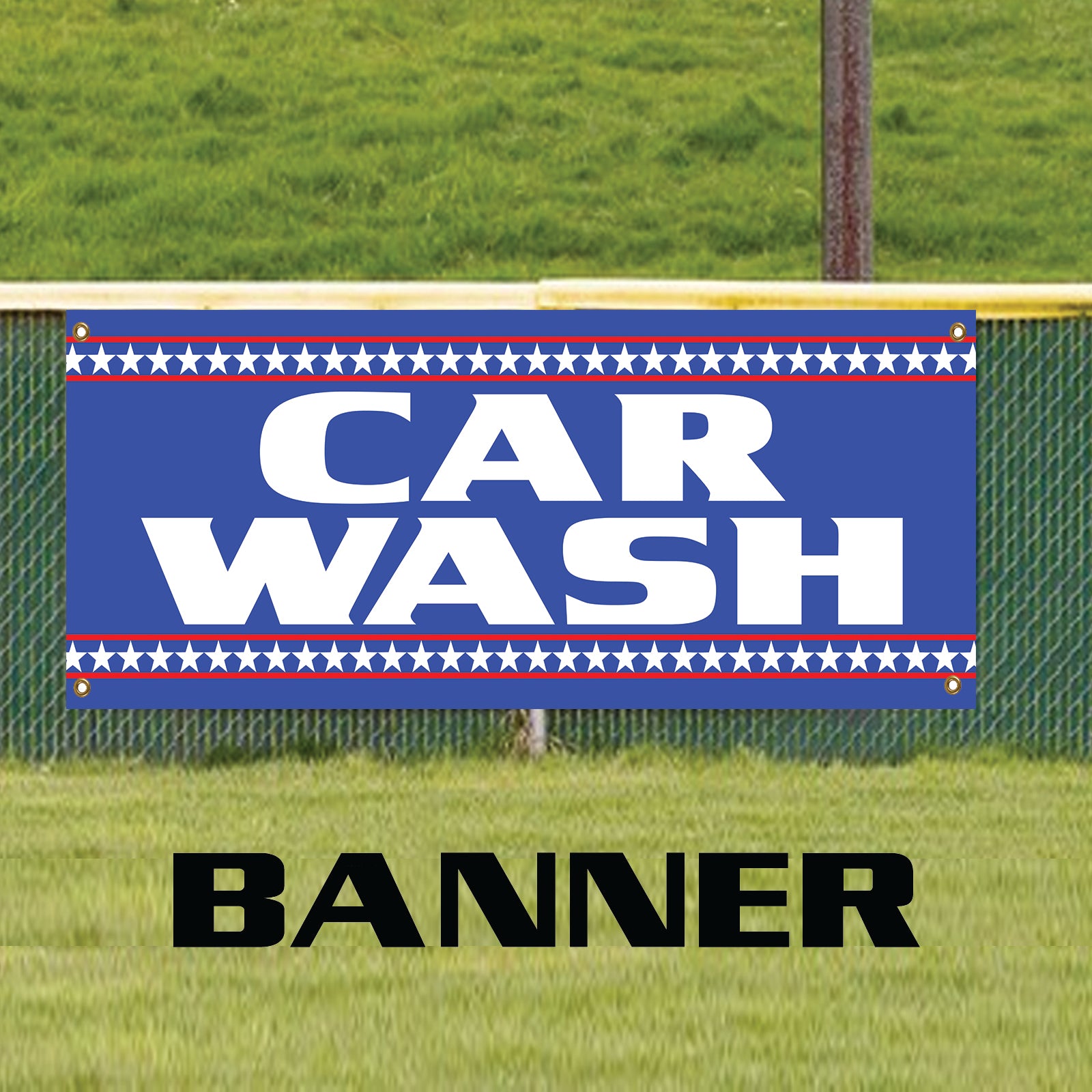 Car Wash Station Vinyl | Banner Sign – Sign Fever