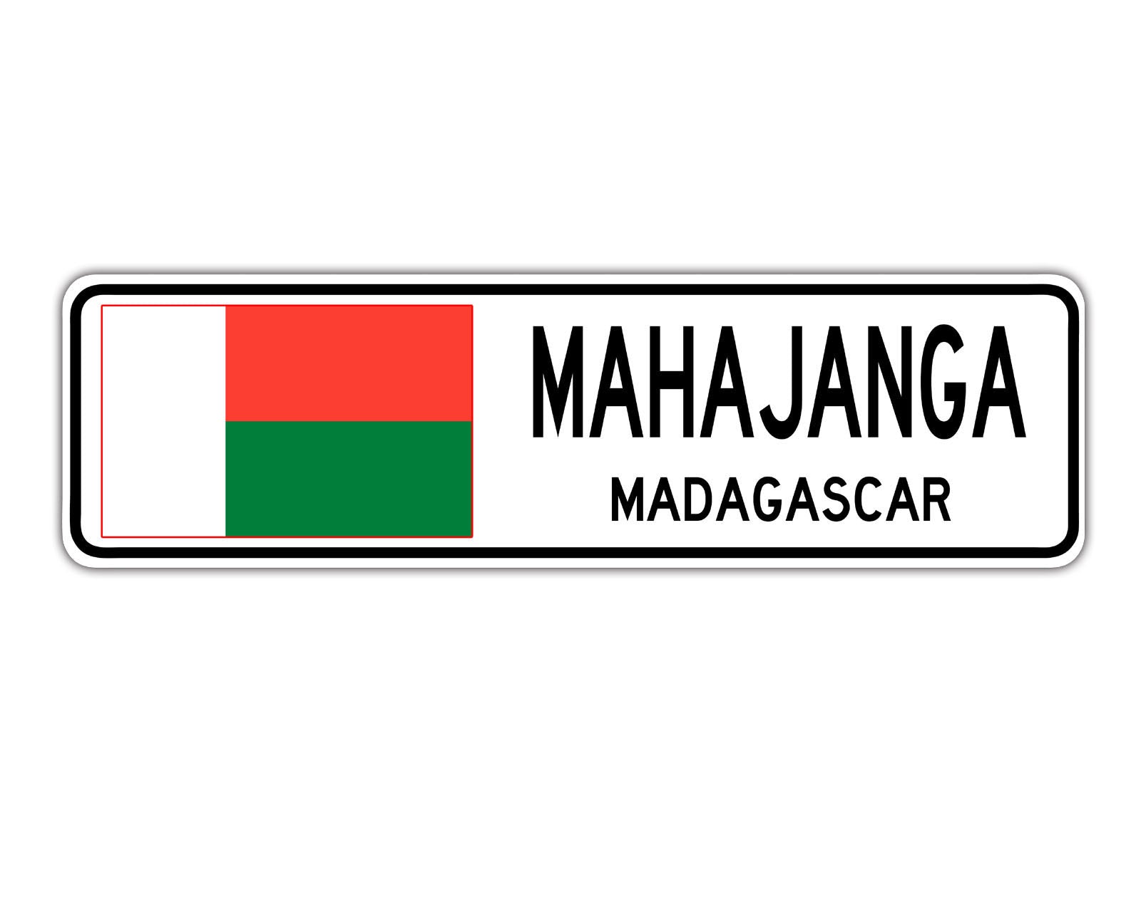 Mahajanga Madagascar Countries City Flag | Aluminum Sign - Sign Fever