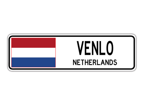 Venlo Netherlands Countries City Flag | Aluminum Sign - Sign Fever