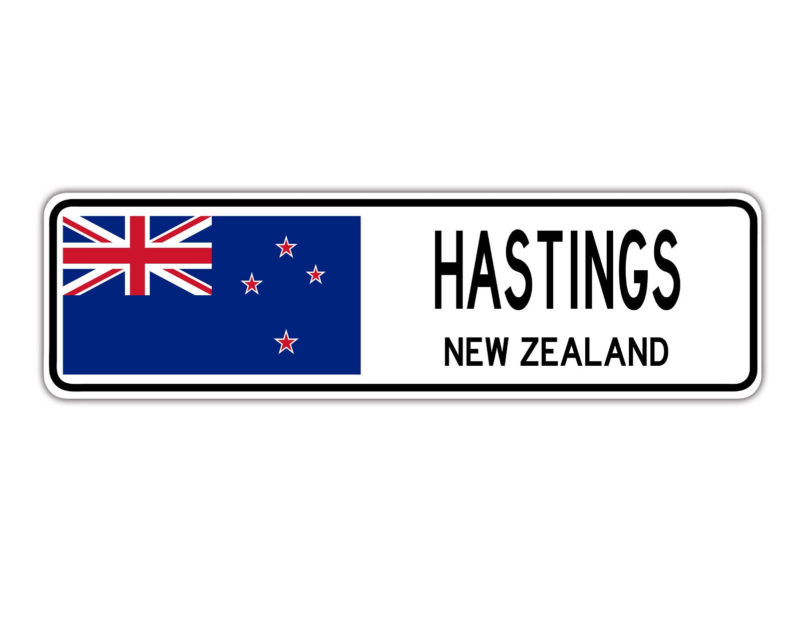 Hastings New Zealand Countries City Flag | Aluminum Sign – Sign Fever