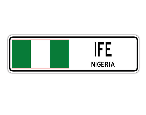 Ife Nigeria Countries City Flag | Aluminum Sign - Sign Fever