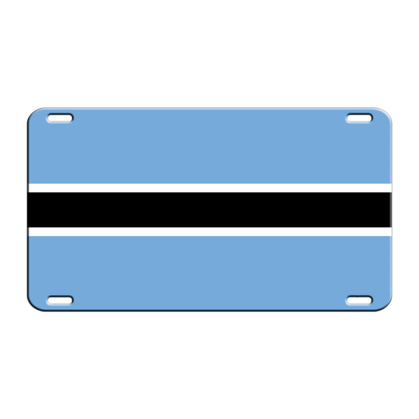 Botswana Country Flag | License Plate For Car - Sign Fever