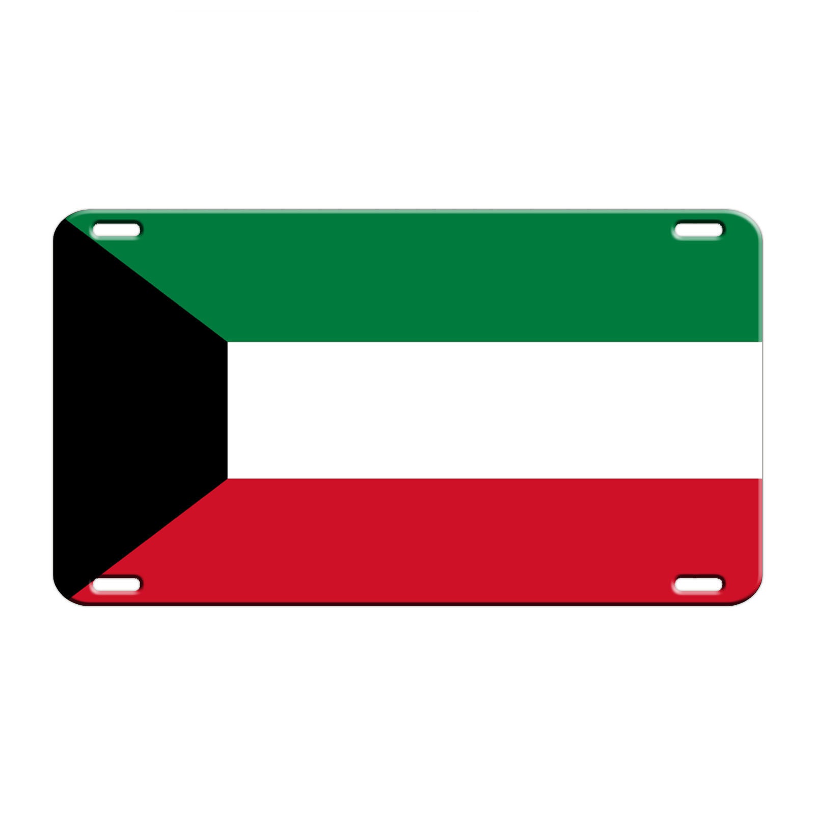 Kuwait Country Flag | License Plate For Car - Sign Fever