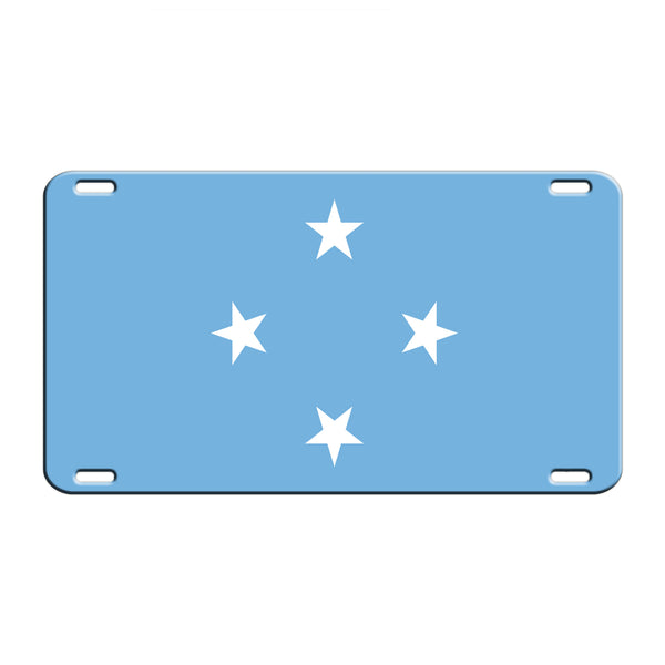 Micronesia Country Flag | License Plate For Car - Sign Fever
