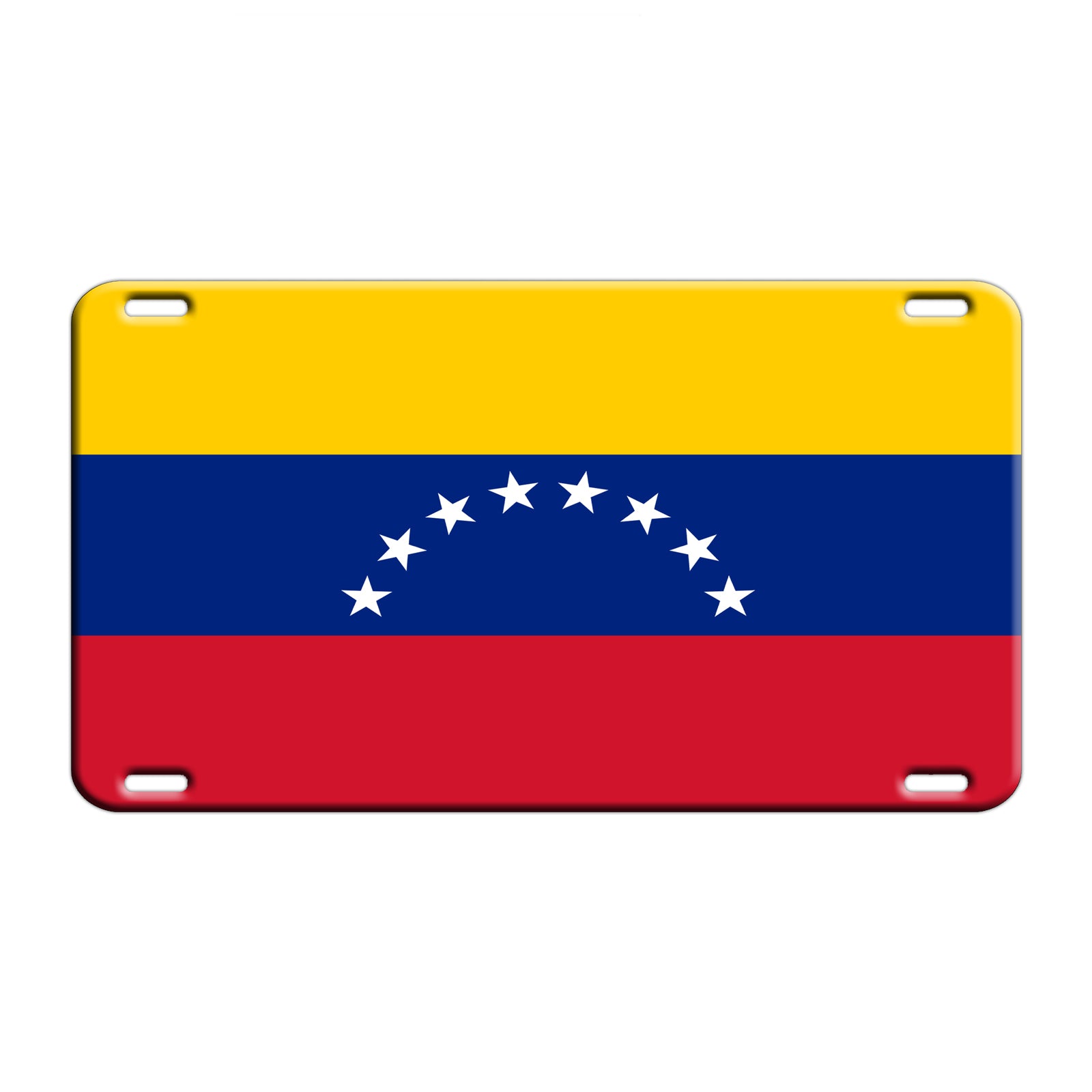 Venezuela Country Flag | License Plate For Car - Sign Fever