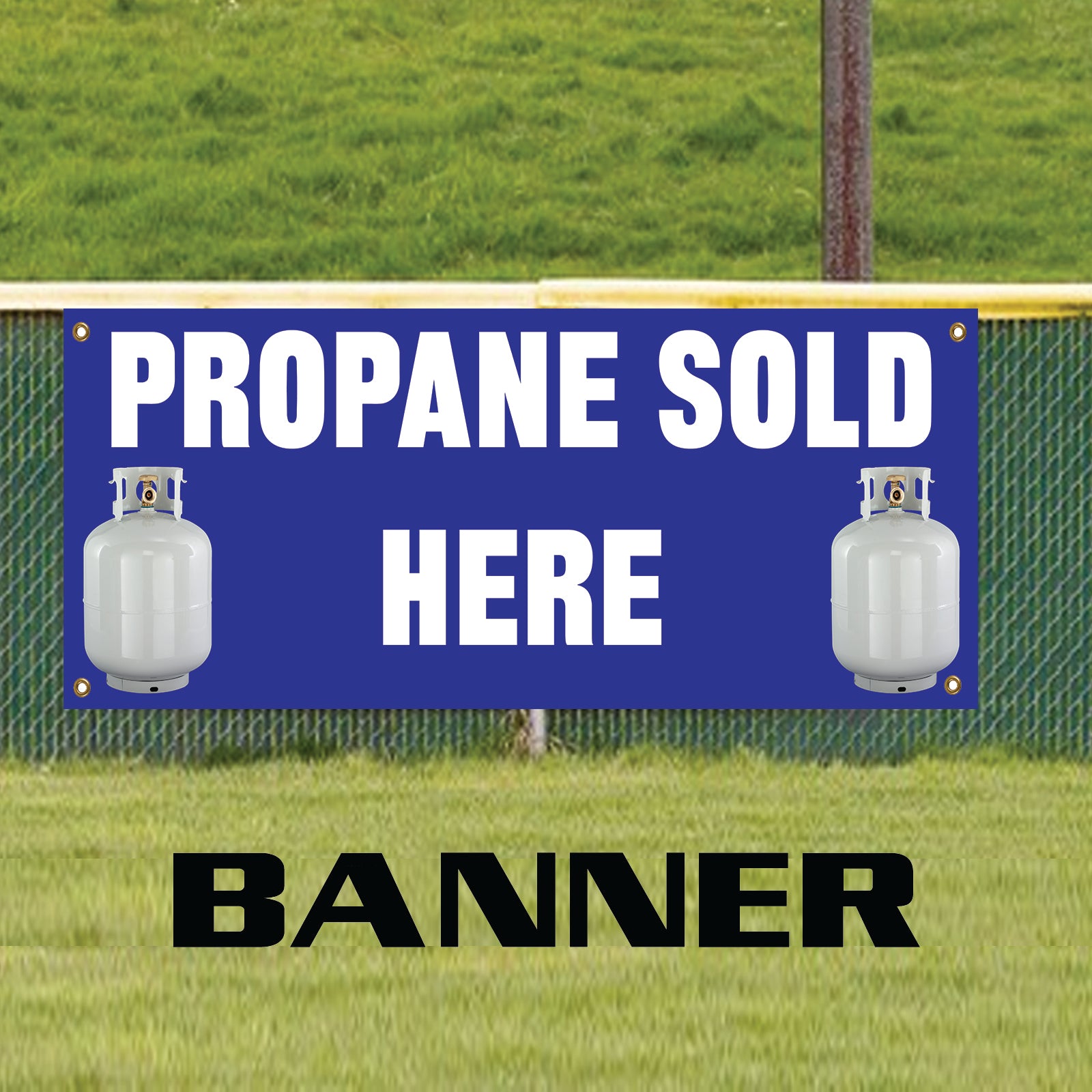 Propane Sold Here Shop Marketing Advertising Vinyl | Banner Sign – Sign ...