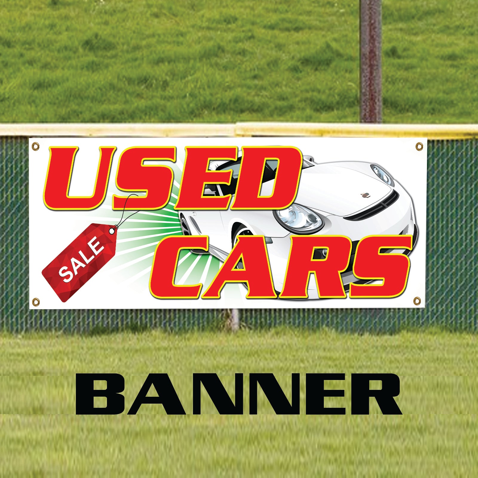 Used Cars For Sale Marketing Advertising Vinyl | Banner Sign – Sign Fever