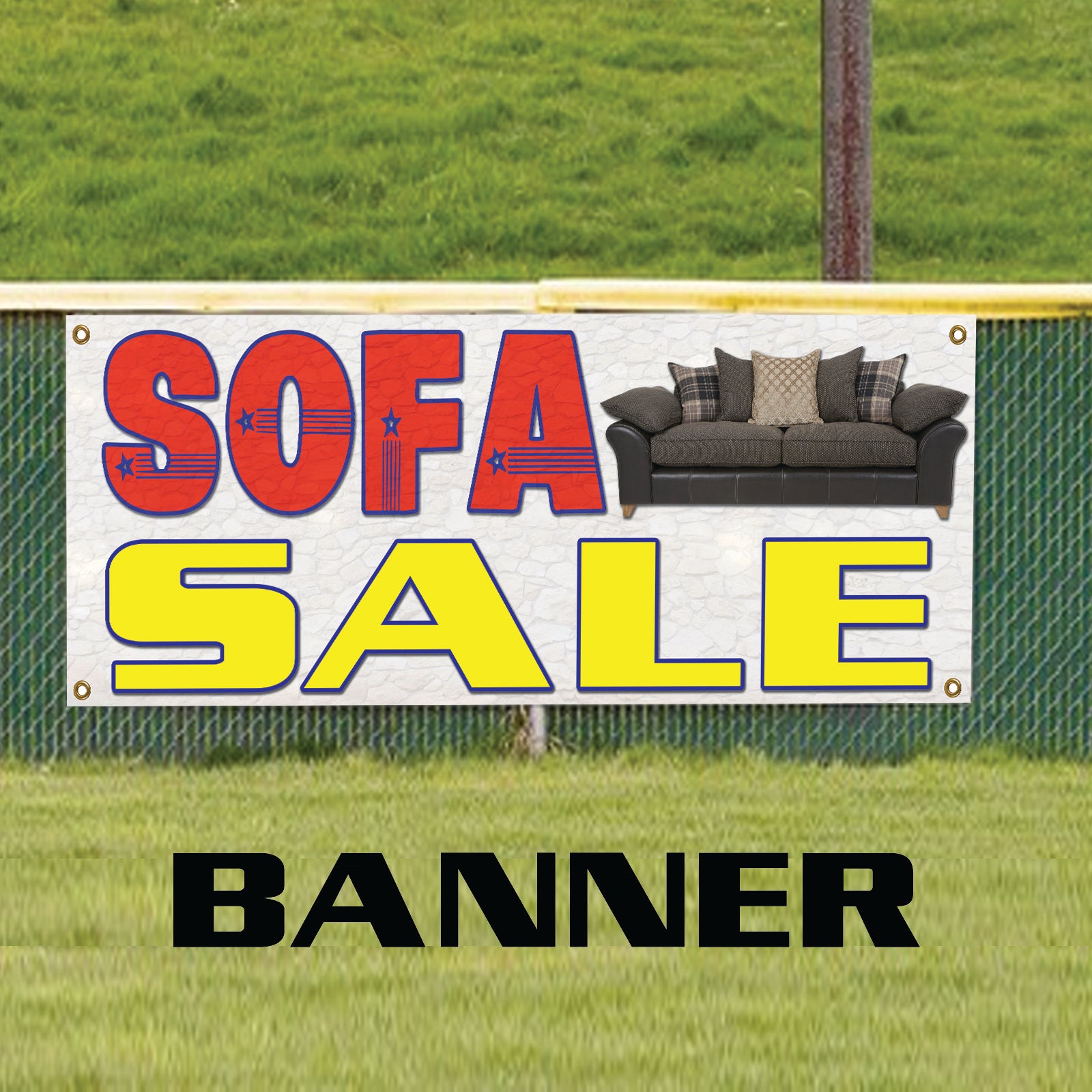 Sofa Set & Furniture For Sale Business Advertising Vinyl | Banner Sign ...