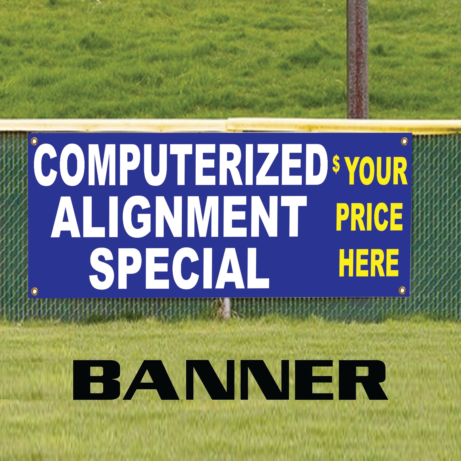 Computerized Alignment Special Advertising Vinyl | Banner Sign - Sign Fever