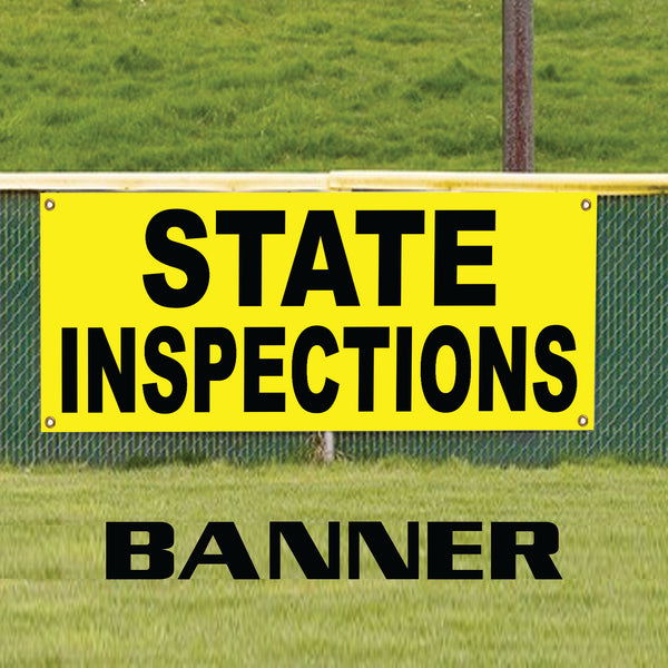 State Inspections Service Marketing Advertising Vinyl | Banner Sign ...