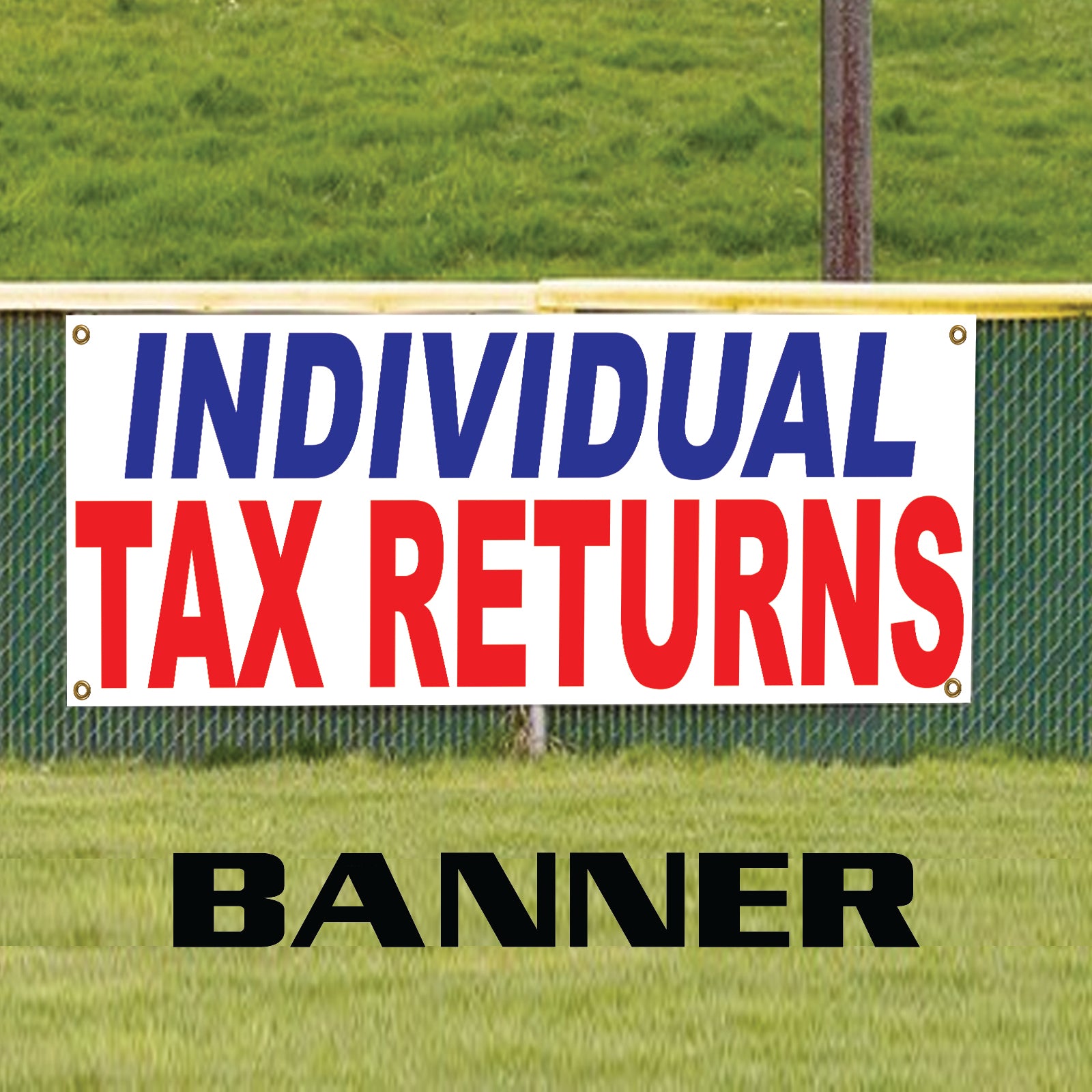 Finance Tax Refund Here! Easy Creadit Payout Vinyl | Banner Sign - Sign ...