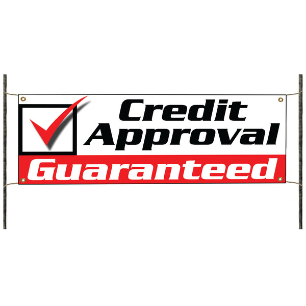 Finance Tax Refund Here! Easy Creadit Payout Vinyl | Banner Sign - Sign ...