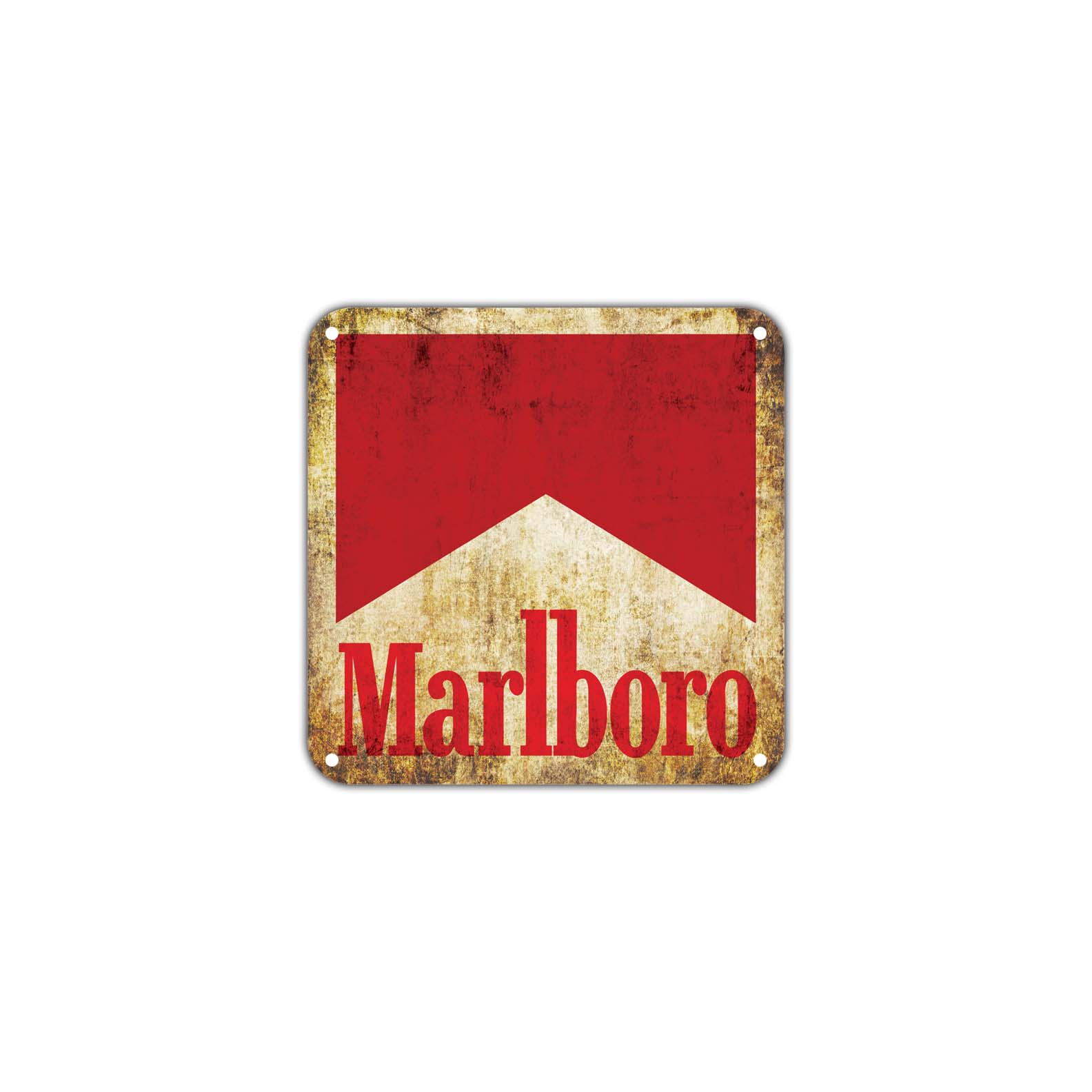 Marlboro Cigarettes | Novelty Metal Square Sign – Sign Fever