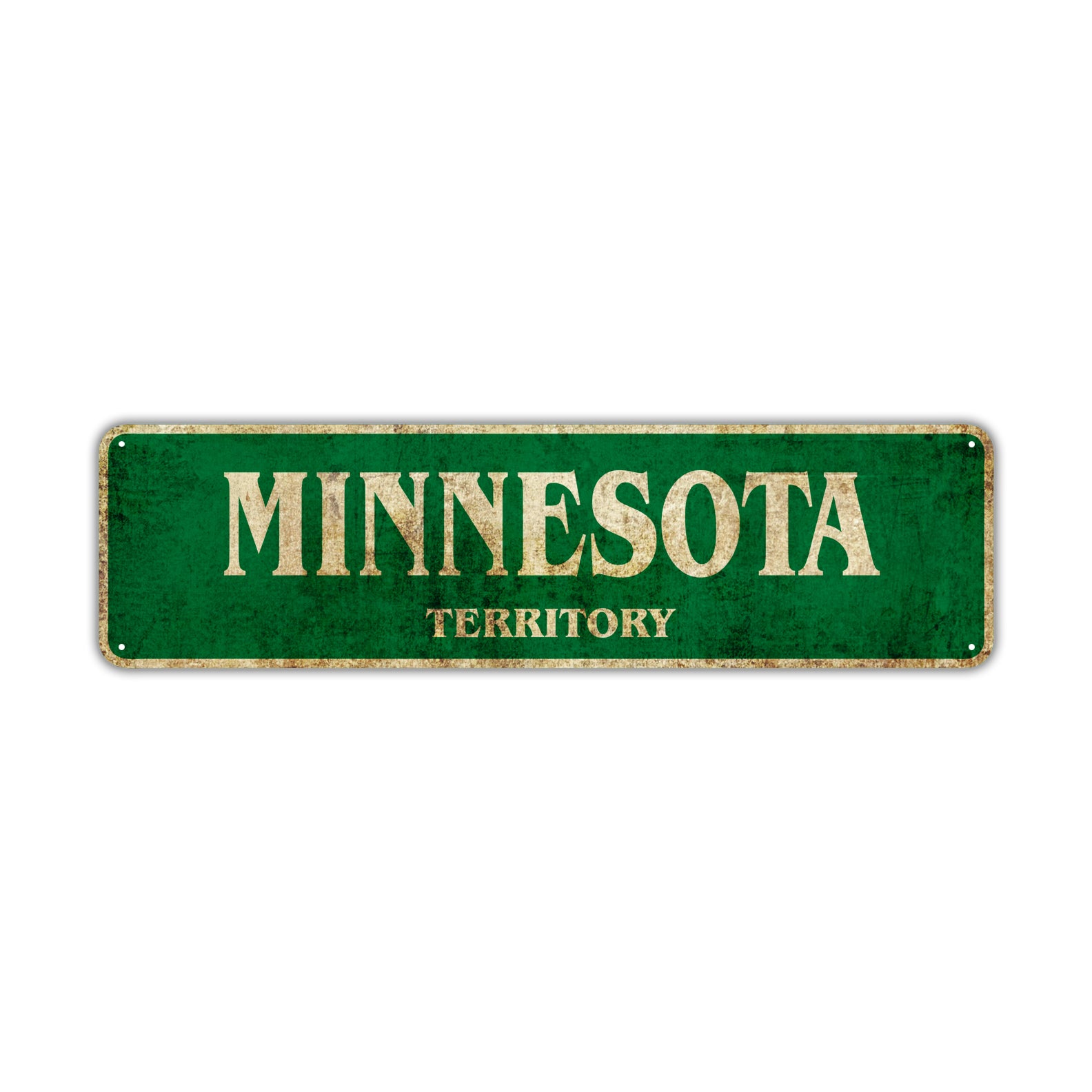Minnesota Territory | Vintage Street Sign – Sign Fever