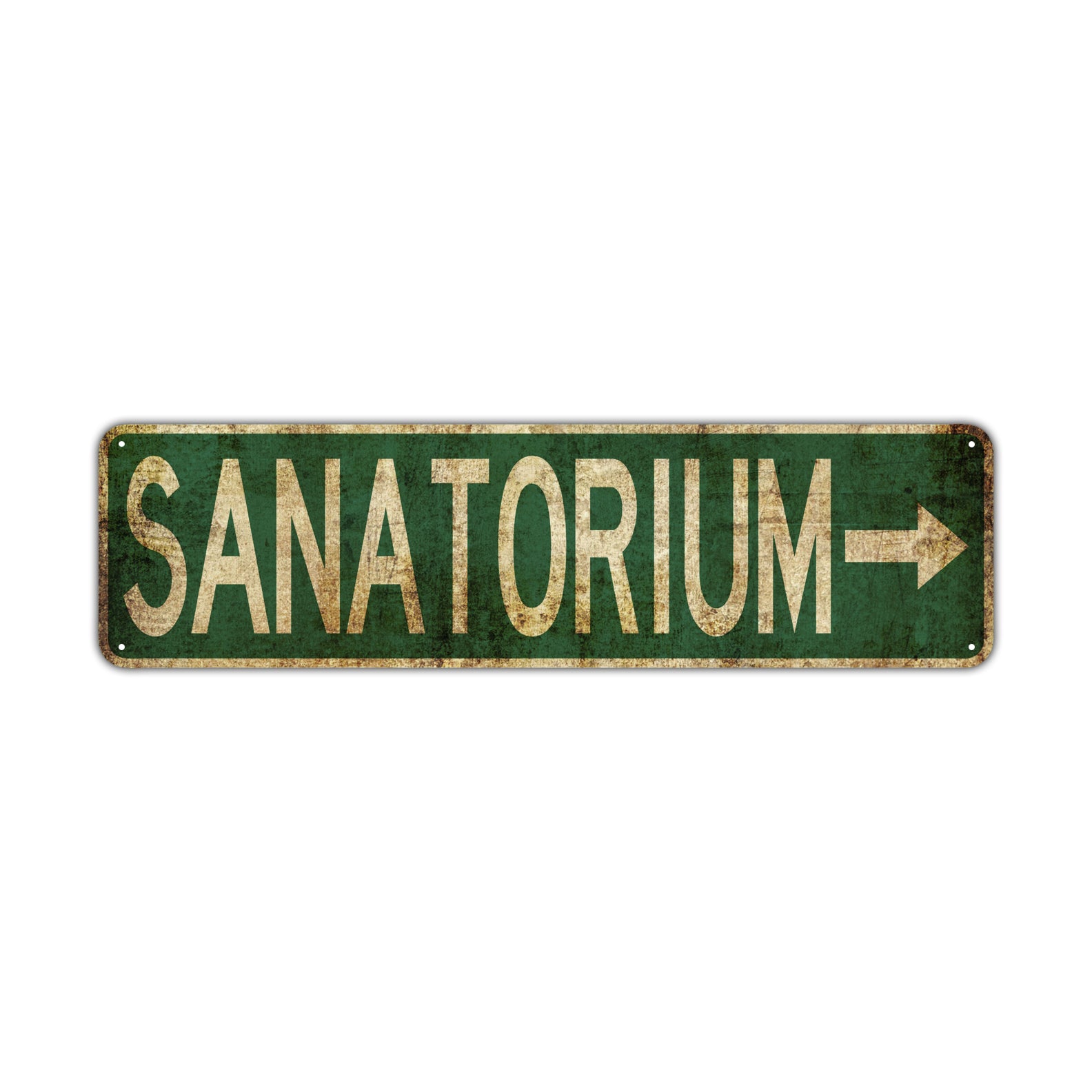 Sanatorium | Vintage Retro Street Novelty Sign – Sign Fever