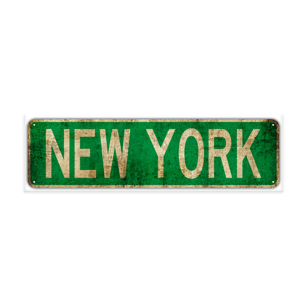 New York Vintage Street Sign | Rep Your State - Sign Fever