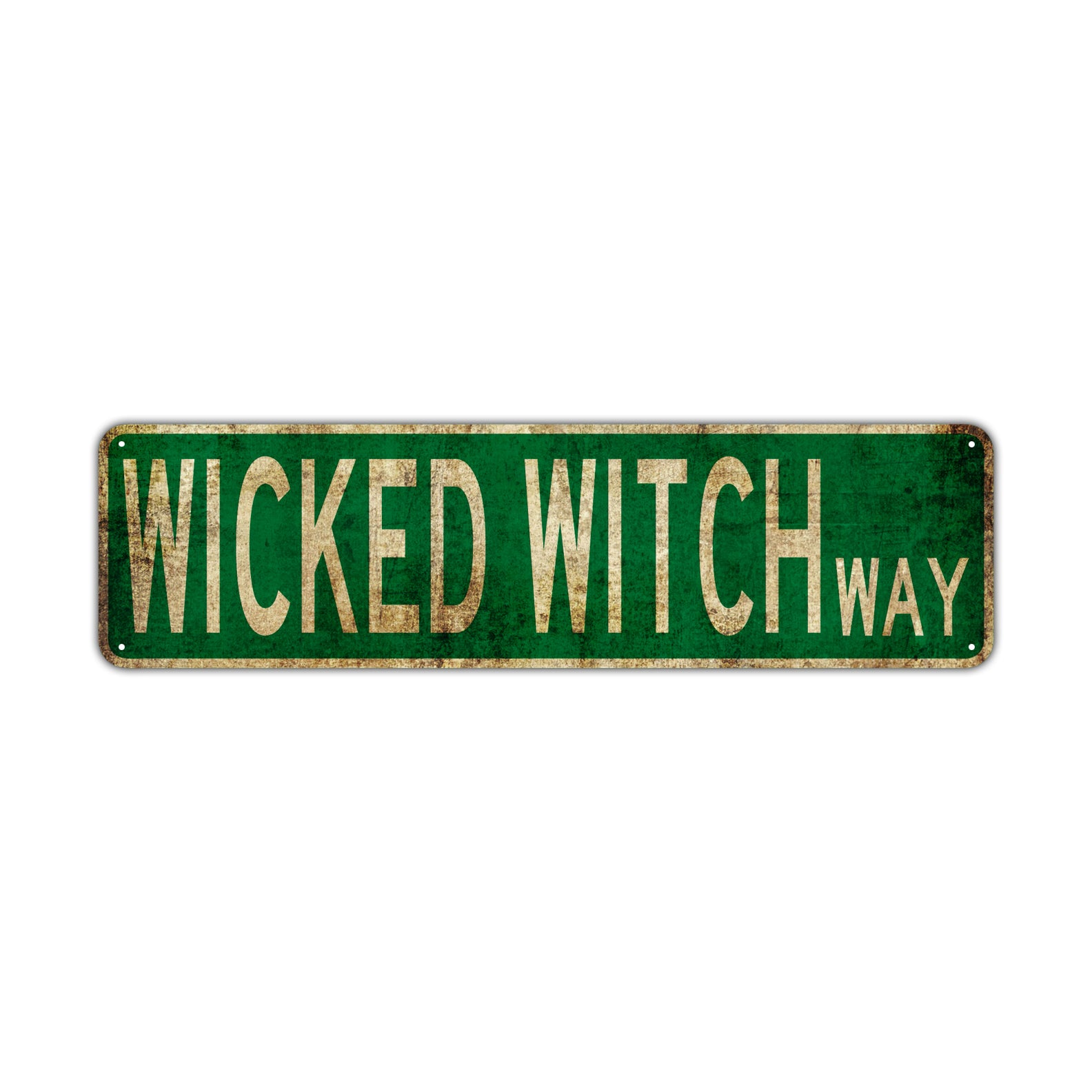 Wicked Witch Way | Vintage Street Sign - Sign Fever