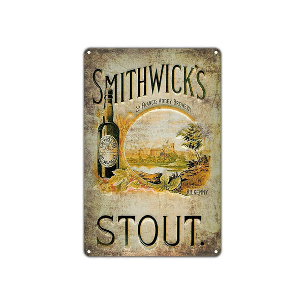 Smithwick's Stout Vintage Sign - Sign Fever